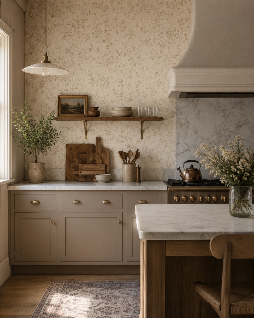 15 Kitchen Wallpaper Ideas to Elevate Any Kitchen